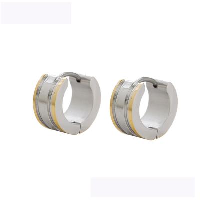 China Pendientes elegantes xuping al por mayor del aro del acero inoxidable del pendiente de la moda para las mujeres en venta