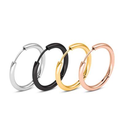 China La joyería del cuerpo de la moda 4 colores desea pendiente barato unisex del acero inoxidable del aro de la joyería el mini en venta