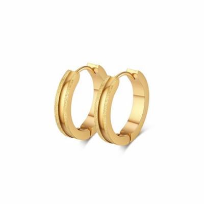 China Pendientes grandes del acero inoxidable de la joyería de los diseños de los pendientes del aro 2018 mujeres en venta
