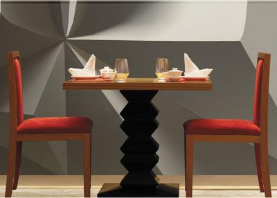 Cina Il tavolo da pranzo dell'hotel del tek scuro, la Tabella moderni del ristorante del paese e presiede gli insiemi in vendita