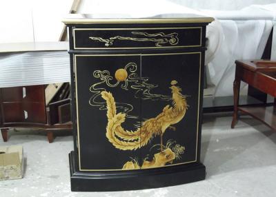 Cina Tabella di consoli di legno tradizionale di Corridoio con la pittura a mano dei cassetti in vendita