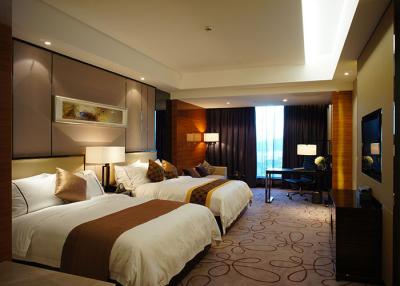 Cina Gemello elegante - rifinitura commerciale dell'acero della mobilia dell'hotel di Holiday Inn del letto in vendita
