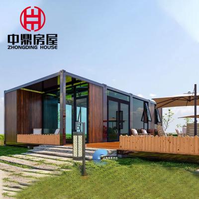 中国 スチール 20 フィート ポータブル リビング コンテナ 家 浴室 と 販売後 サービス 販売のため