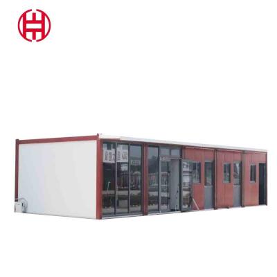 中国 小規模な4ベッドルームの牧場様式モジュール式住宅のための取り外せるコンテナオープンフロアデザイン 販売のため