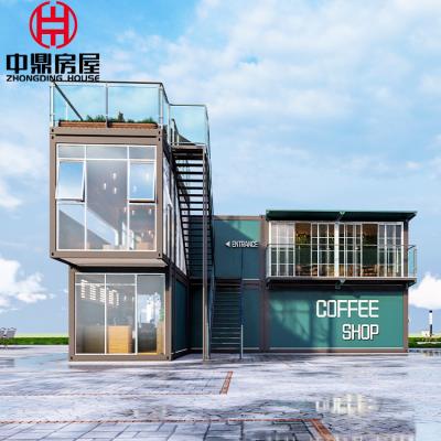 China Casas pré-fabricadas de aço Luxo 20' 40' Casas em contêineres dobráveis com design personalizável à venda