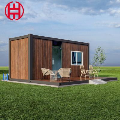 China Container Desmontável Cabine de madeira pré-fabricada Modular Moderno Container Flat Pack Casa à venda