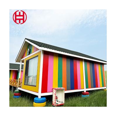 Cina Camera modulare staccabile Mini Home Kit Prefabbricato Container House Cabina di legno per hotel in vendita