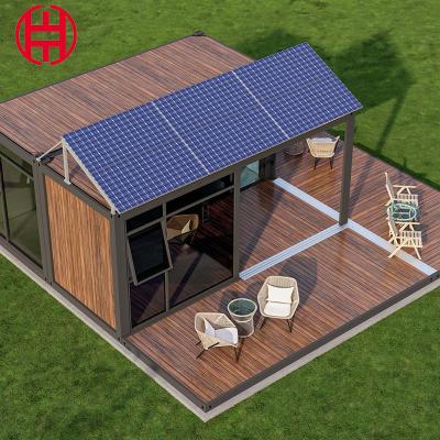 China Kleine woonruimtes Appartement Containerhuizen met aangepaste kleur en modulair ontwerp Te koop
