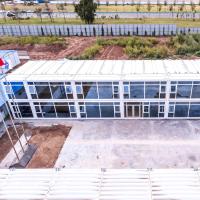 Customized Color Flat Pack Container House for Apartment and Office Requirements