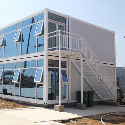 中国 モダンデザイン カスタマイズされた色 贅沢 携帯型プレファブ フラットパック コンテナハウス 販売のため