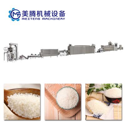 Cina Linea di trasformazione del riso artificiale nutrizionale dell'estrusore a vite del gemello 120KW in vendita