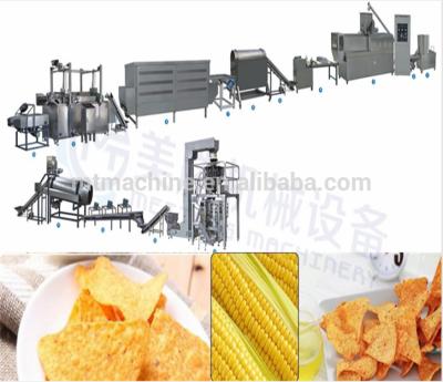 Cina tortiglia al forno flessibile Chips Processing Line 400kg/H del triangolo 220V in vendita