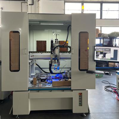 Chine Le système de soudage laser intelligent de la batterie lithium-ion prend en charge l'emballage continu rapide des batteries cylindriques à vendre