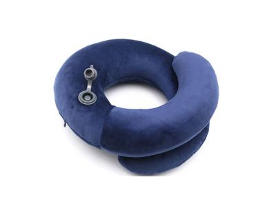 China Inflatable Travel pillow inflatable travel pillow airplane travel pillow msee product for sale