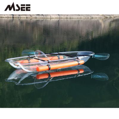 Cina Pagaia di plastica libera della canoa di due Seat chiara per la pesca/praticare il surfing/che gira in vendita