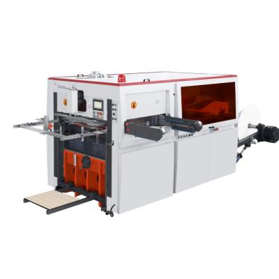 China máquina cortando cortando cortada da máquina da caixa da pizza da máquina da etiqueta auto à venda