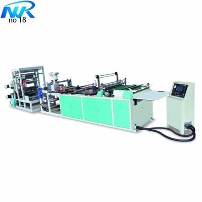 Cina macchina di plastica della borsa della chiusura lampo del PVC della maglietta automatica di plastica del doypack della chiusura lampo del doypack del PE del cursore della borsa della chiusura lampo della macchina imballatrice in vendita
