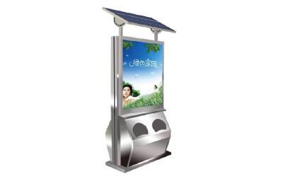 Cina Struttura della rottura del risparmio energetico A4 che rotola la scatola leggera solare del LED per la pubblicità commerciale in vendita