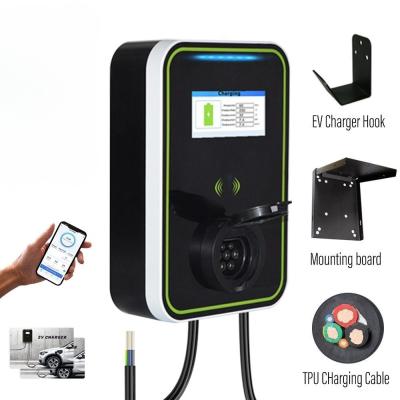 Cina Alberghi Appartamento Veicolo Ev Box Stazione di ricarica CCS2 GB/T Livello 1 2 Spina di carica in vendita