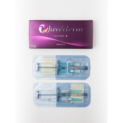 Chine Remplisseur cutané 2ml d'acide hyaluronique de Juvederm Ultra3 d'amélioration de lèvre à vendre
