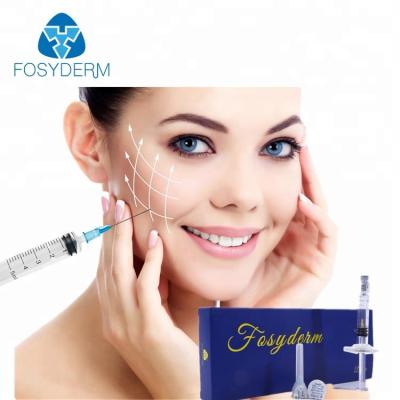Κίνα 1ml οι Hyaluronic όξινες εγχύσεις υλικών πληρώσεως ρυτίδων, διασχίζουν το συνδεμένο δερμικό υλικό πληρώσεως προς πώληση
