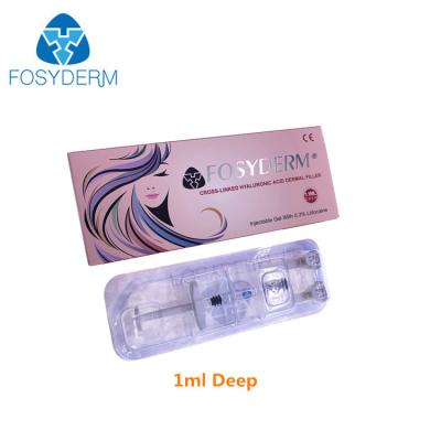 중국 Fosyderm Deep Dermal Hyaluronic Acid Filler Injections 24mg/Ml For Chin Augement 판매용