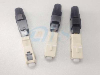Cina Valore basso di perdita di inserzione dello Sc dei connettori di fibra ottica misti per CATV in vendita