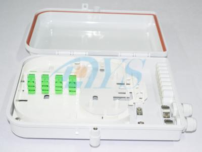 Cina piccolo peso leggero a fibra ottica della scatola di termine di 10mm - di 5mm con 12 porti in vendita