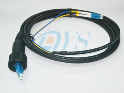 Cina 9/125 monomodali cavo di toppa di fibra ottica, cavo di toppa a fibra ottica impermeabile di ODLC PDLC in vendita