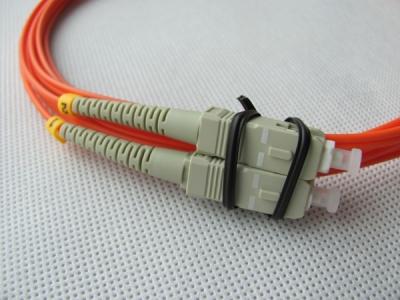 Cina Cavo di fibra ottica del duplex/semplice toppa, fibra su misura - cavi di toppa ottici in vendita