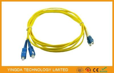 Cina Cavo a fibra ottica del cavo del della toppa del dello Sc/LC di GPON, st - fibra di Corning del cavo di toppa della fibra di LC in vendita