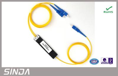 Cina del contenitore di plastica ottico di 1 x 2 consistenza SpA della fibra ABS del separatore di PM alta in vendita