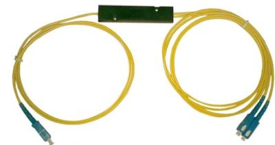 Cina ABS di fibra ottica Telcordia GR-1209 del separatore del Plc della rete di 1x2 Elecommunication in vendita