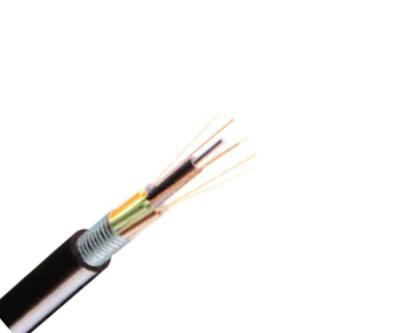 Cina Strato d'acciaio ottico del nastro del cavo GYFTS della fibra all'aperto sciolta della metropolitana con la guaina nera in vendita