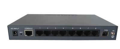 Cina La rilevazione del ciclo di Ethernet di GDONU100-8FE Ports l'isolamento PON ONU per la banda larga in vendita