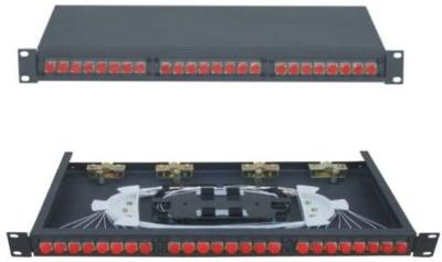 Cina GPZ /RM - quadri d'interconnessione a fibra ottica montato a pannelli di SC12 FC24 480 * 250 * 1U in vendita