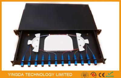 Cina Quadro d'interconnessione a fibra ottica del centro del connettore 12 dello Sc, struttura di distribuzione ottica di ODF in vendita