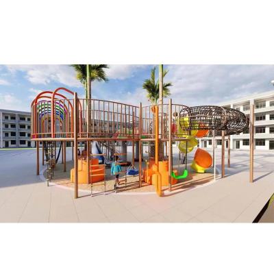 China Design Kids Outdoor Playground Park Outdoor Stainless Steel Slide Customized Outdoor Amusement Equipment for sale