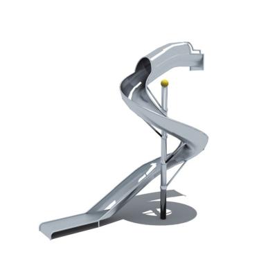 China Playground Stainless Steel Slide, Custom Stainless Steel Tube Slide for sale