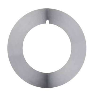 China Wear Resistance Tungsten Carbide Circular Slitter Blades Sharp Cutting Customized Diameter Te koop