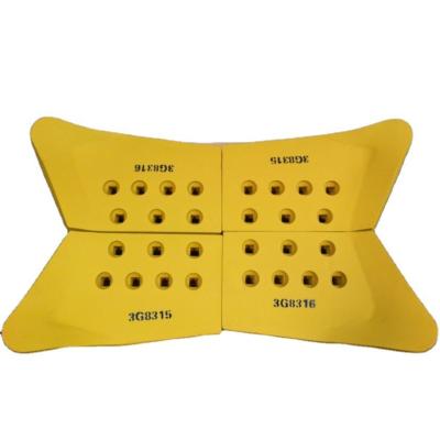 China Extremidad de corte de la excavadora amarilla o negra 7130-920-2180 Cuchilla de excavadora con dureza superficial HRC45 en venta