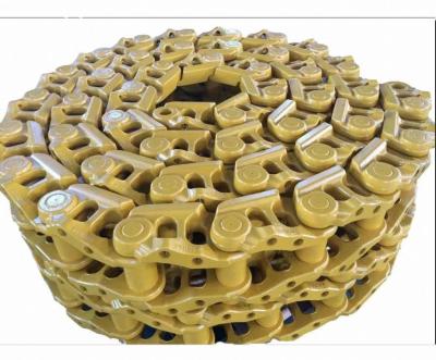 중국 40mnb / 35mnb 재료로 만든 Ex100 발굴기 위한 맞춤 노란 트랙 체인 판매용