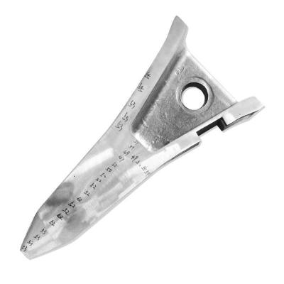 China Standard Size Excavator Bucket Tooth Casting with Adaptor and Stiff Forged Material for sale