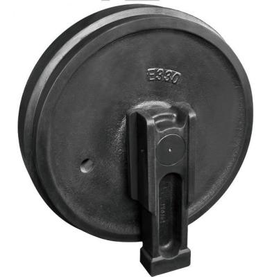 China Construcción robusta ZX50-3 Front Idler con dureza de superficie competitiva y HRC48-54 en venta
