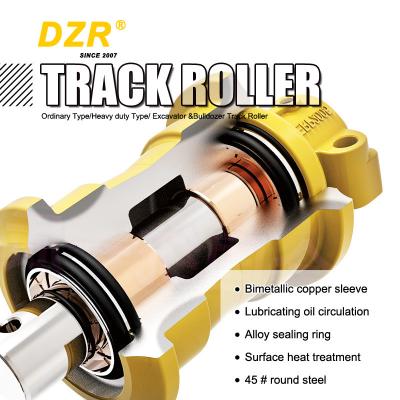 China Ex200-3 D6R D6H D7E D10N Bottom Lower Fressing Machine Planer Excavator Track Roller Te koop