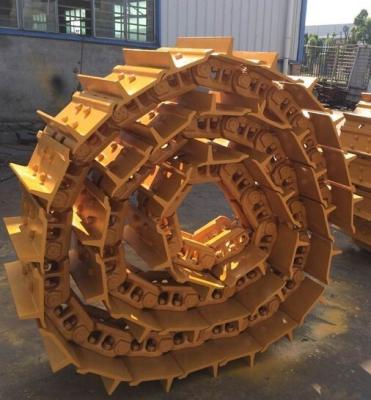 China Glanzige afwerking graafmachine spoorverbindingen ketens en platen assemblage voor SK100 spoorgroep Te koop
