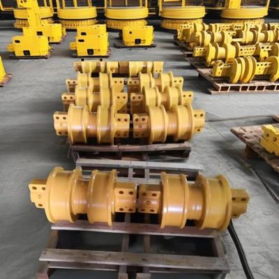 중국 TD40 도저 중형 부하 하부 롤러 부품 번호 728 869 C92 더블 플랜지 디자인 판매용