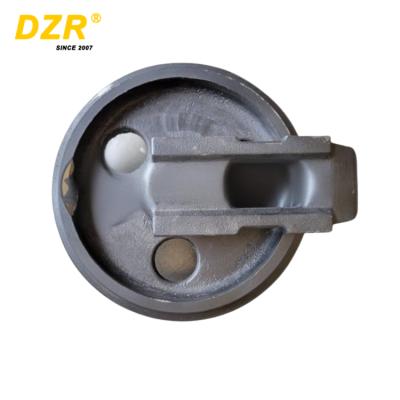 China Peças de Mini Escavadeira Duráveis de Alto Desempenho Kubota Kx165-5 Roda Guia para Mini Escavadeiras à venda