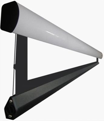 China Custom Large Electric Motorized Projector Screen With Aluminum Casing , Remote Control for sale