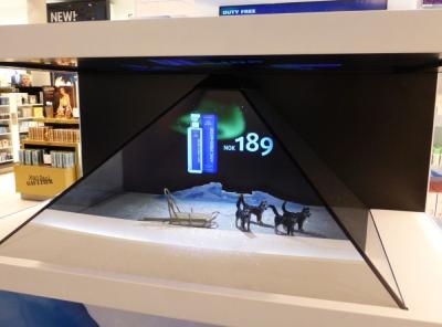 Chine La publicité de la pyramide olographe de la boîte 1920x1080 HDMI 3D à vendre